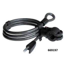 Insteekkabel AXA SLE plus 150 cm lang - 10 mm dik met houder. Voor Axa ...